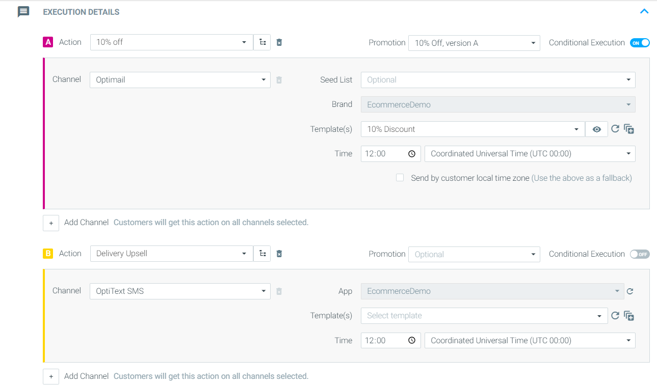 Using Conditional Campaign Execution – Optimove