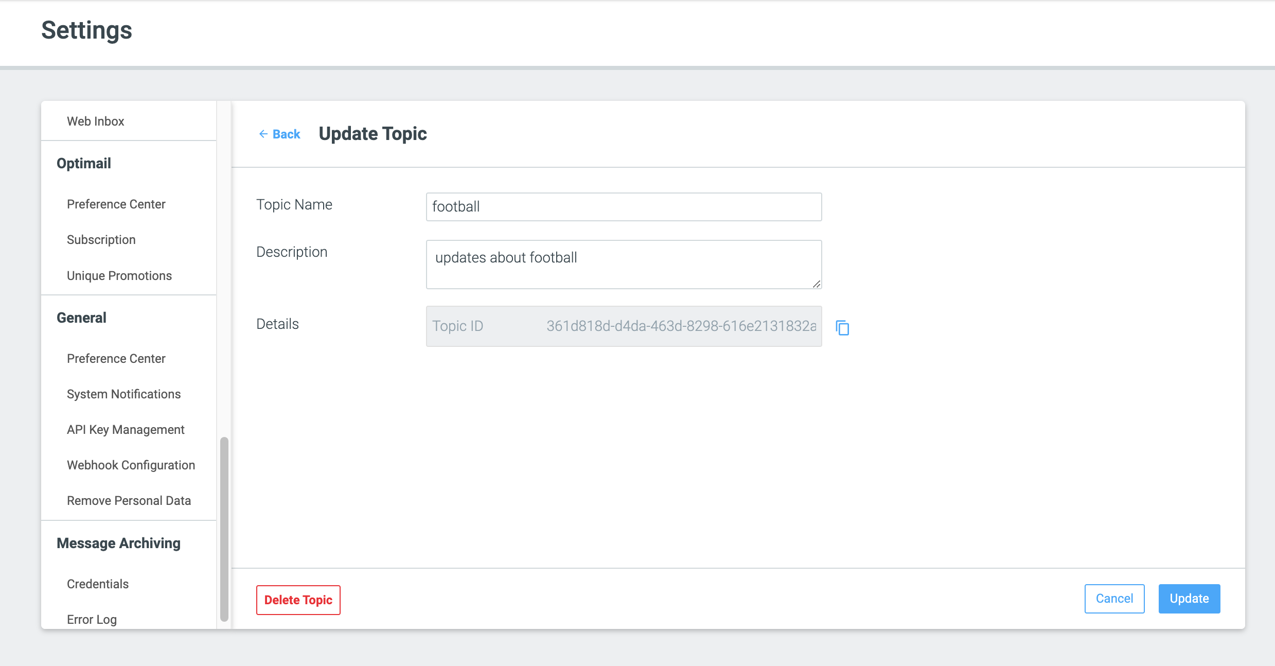 How to Set Up and Configure the New Preference Center – Optimove
