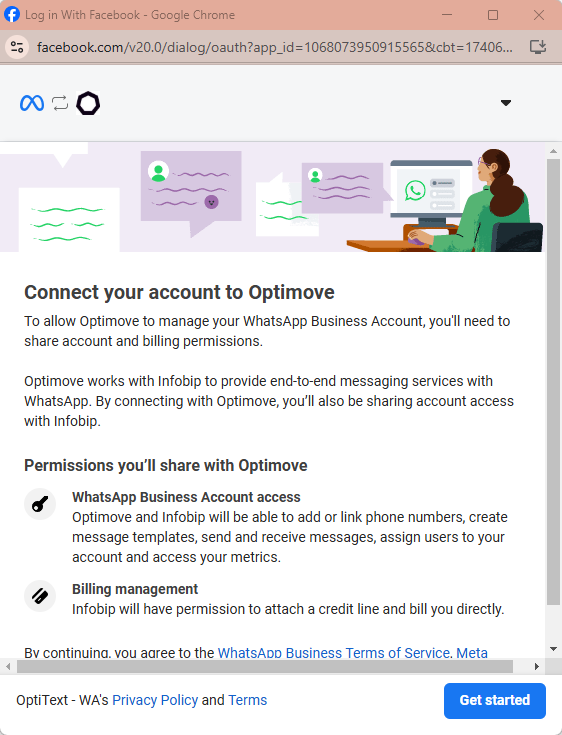 How to Integrate WhatsApp with OptiText – Optimove