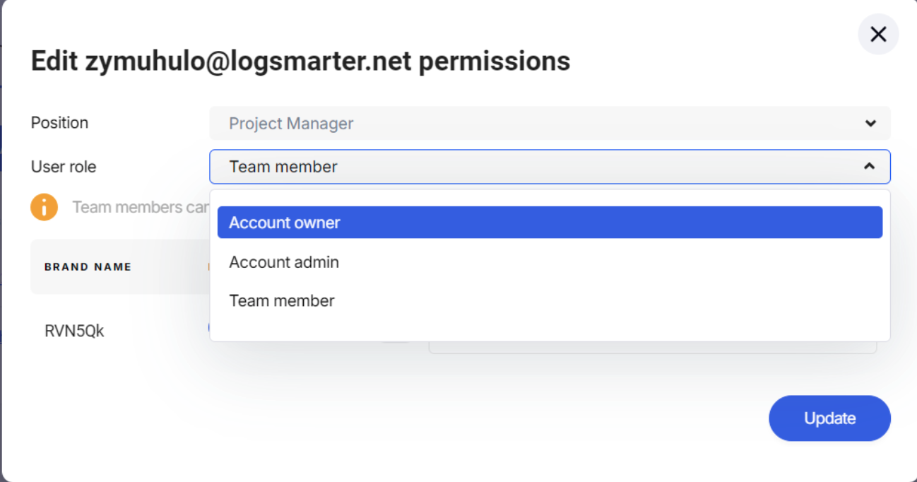 How to Change the Account Owner – Optimove